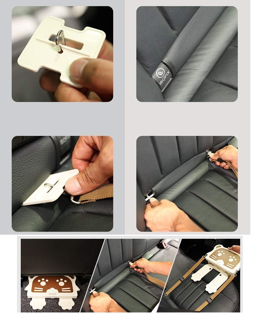 Beberoot Kids Car Seat Foot Rest - Protect Your Kids Knees with Footrest
