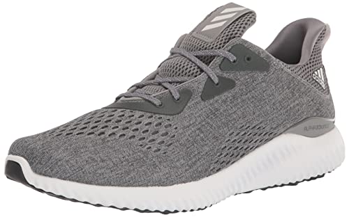 adidas Men's Alphabounce 1 M Running Shoe, Grey/Grey One/Grey, 8