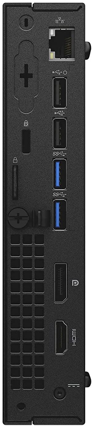 Microsoft Authorized Refurbisher- Dell Optiplex 3040 Micro Form Factor PC Intel i3-6100T 3.2GHz. 8GB DDR3 RAM,256 SSD, WiFi, with Dell 24 LCD Windows 10 Pro (Renewed)