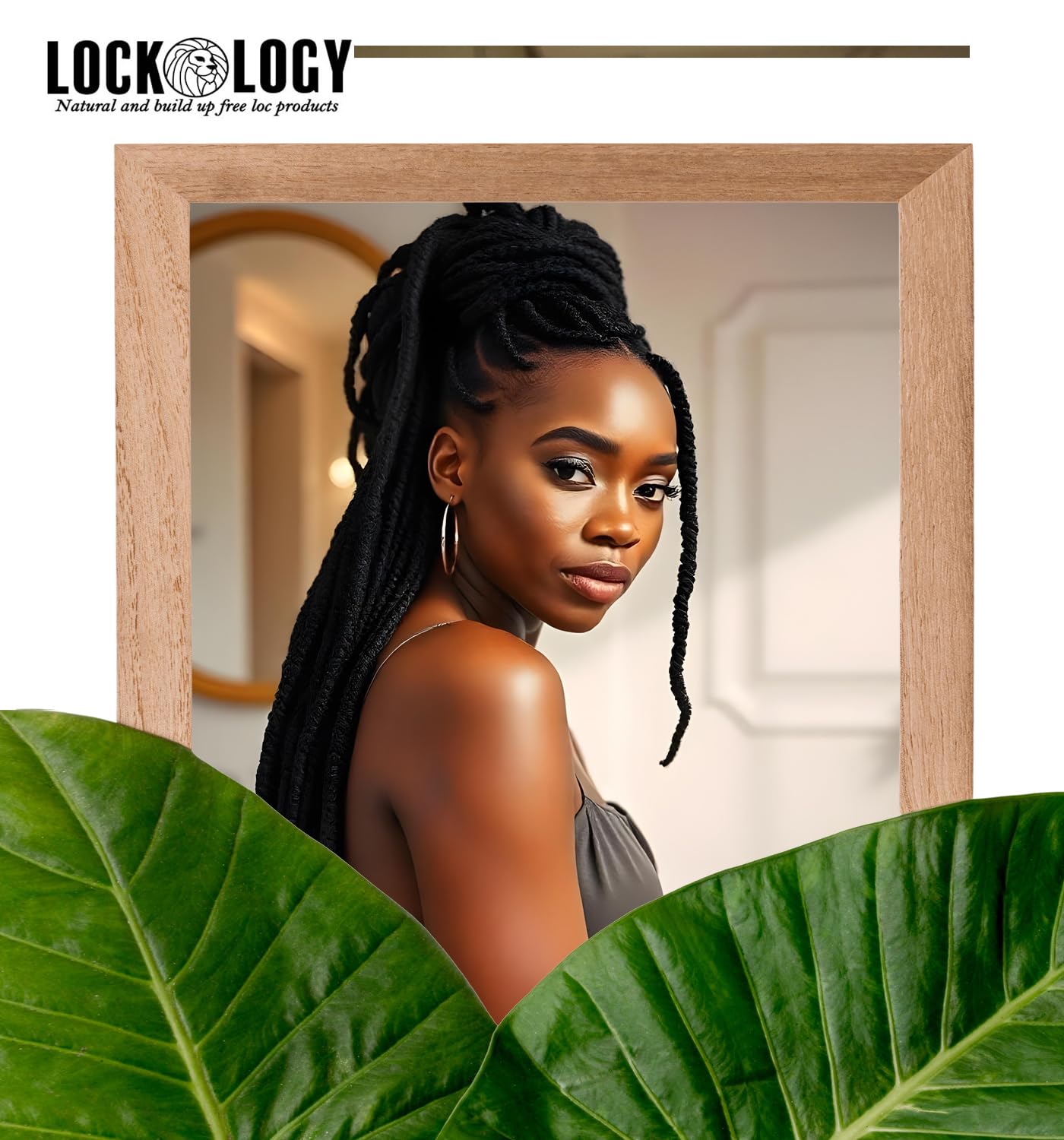 Lockology Loc Shampoo Dreadlock Shampoo with Peppermint Tea Tree, Organic Shampoo For Dreads | Dreadlock Hair Products