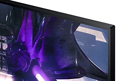 SAMSUNG 27” Odyssey G30A Gaming Computer Monitor, FHD LED Display, 144Hz, 1ms, FreeSync Premium, Adjustable, Borderless Design (LS27AG302NNXZA), Black