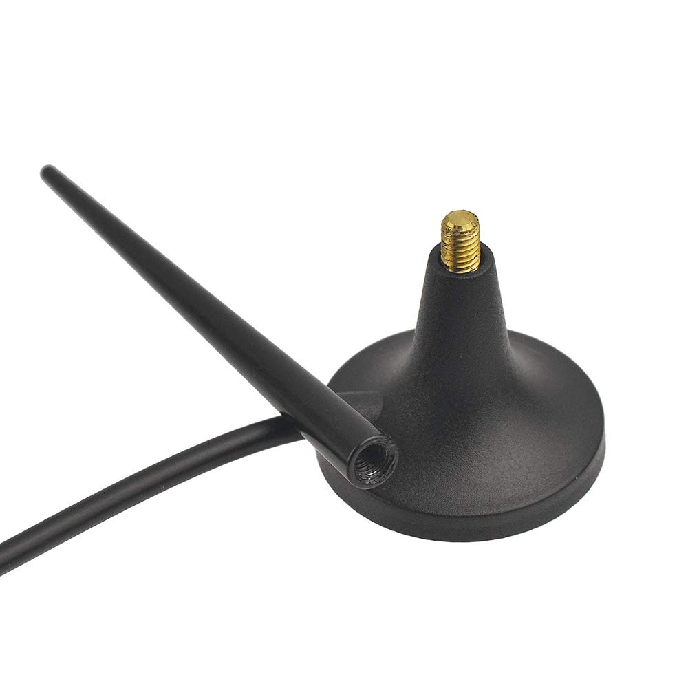 Eightwood 3G 4G LTE GSM Antenna SMA Male Magnetic Antenna (2-Pack) for 4G Router Mobile Hotspot Wiresless Home Phone