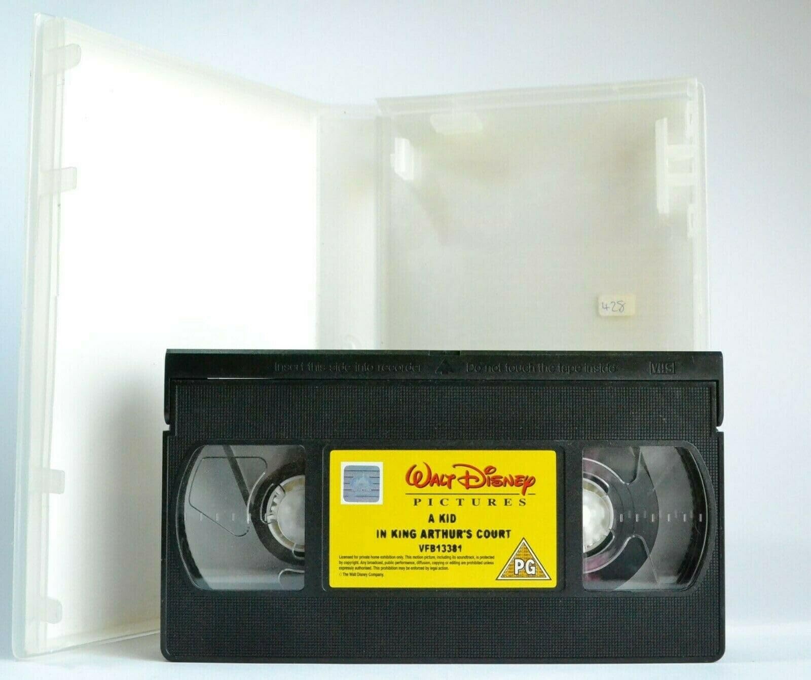 A Kid In King Arthur's Court - Disney Family Film - Large Box - Kids - Pal VHS