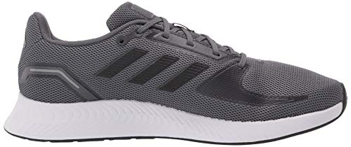 adidas mens Runfalcon 2.0 Running Shoe, Grey/Black/Grey, 11 US