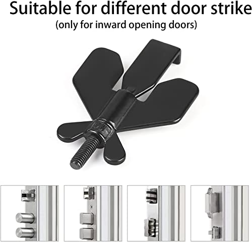 Door Lock, PENMAMA Portable Door Lock for Travel,Security Devices, Additional Aafety and Privacy Door Locker for Home, Hotel, School, Apartment, Dormitories