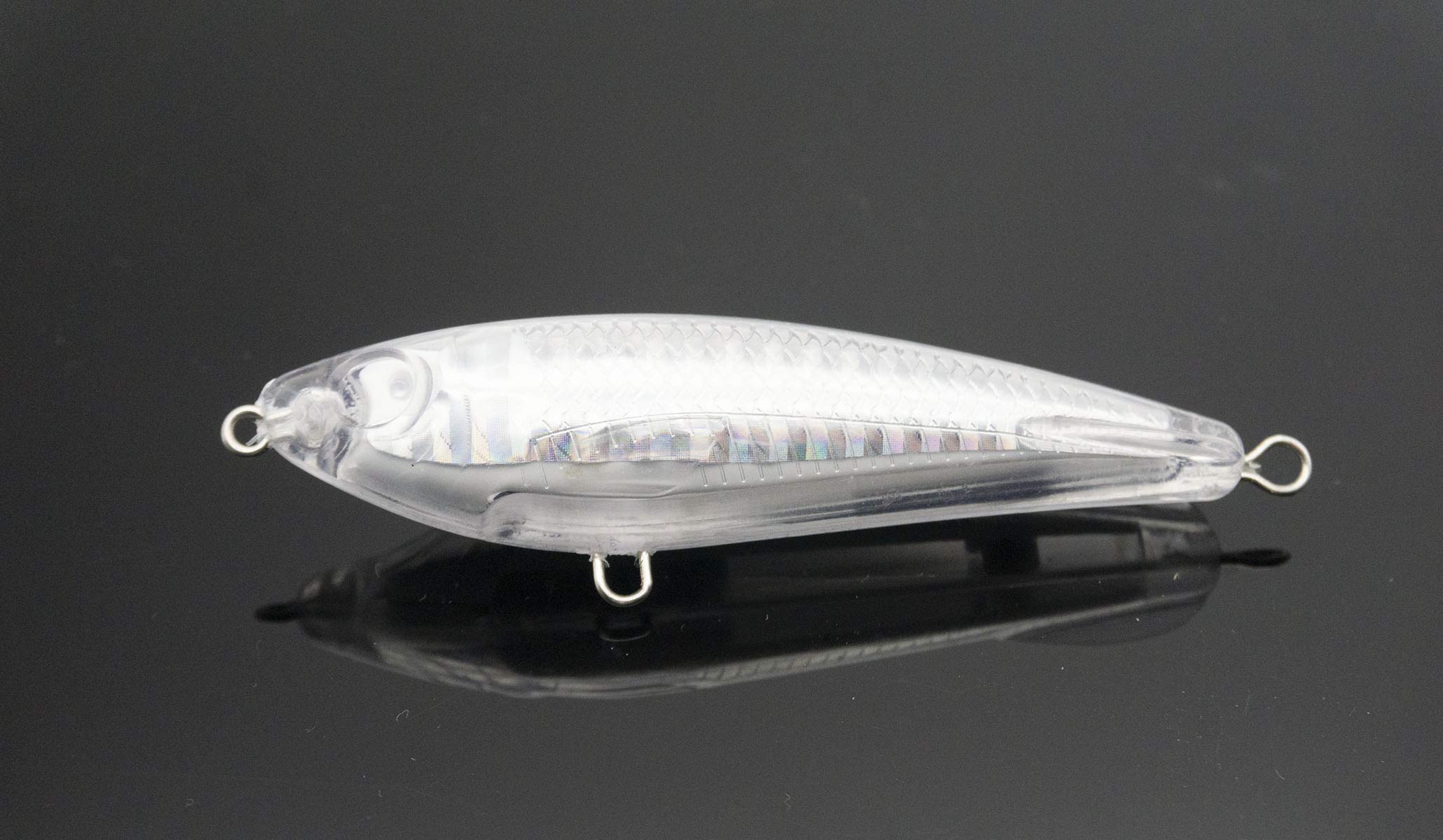 10pcs Unpainted Pencil Bait Fishing Lure Body 85mm10.2g Blank Hard Lure 8300# Free Eye