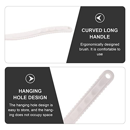3pcs Exfoliating Loofah Dual-Sided Double Women Mesh Dry for Shower Side Sides Spa Brush Scrubber Wet with Bathing Portable Brushing Washing Bath Skin Men Long Handle