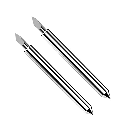Standard Replacement/Fine-Point Cutting Blades for Cricut Paper-Cutting Machines (2 Blades Total)