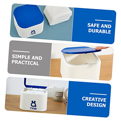 Alasum 3pcs Desktop Storage Box Travel Wipes Case Baby Diaper Bags Baby Holder Moist Fresh Wipe Container Tissue Storage Holder Wet Wipes Dispenser Tissue Box Holder Tissue Boxes Toilet