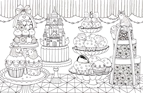 A Million Kawaii Cuties: The Sweetest Things to Color (A Million Creatures to Color)