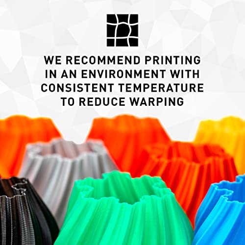 ABS 3D Filament 1.75mm Diameter - No Tangle, No Clogging & Good Impact Resistance - Voron Red -1kg