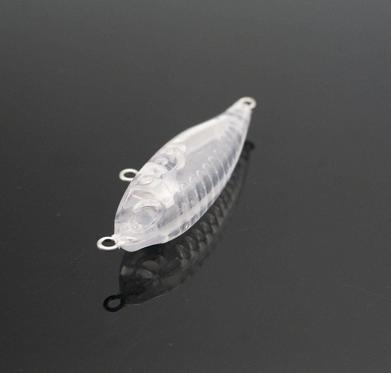 10PCS Unpainted Lure Blanks 2.64g 5cm with Special Eye Fishing Eye Crankbait Simulation Blank Body Clear Hard Baits Trout Salmon Minnow Lure Popper Lures Topwater Freshwater 8267 Special Eye