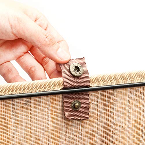 Double-Lattice Bamboo Folding Basket Body with Cover Wood Color Slim Laundry Baskets Dirty Laundry Hamper Basket Home Corner Bin MITPATY