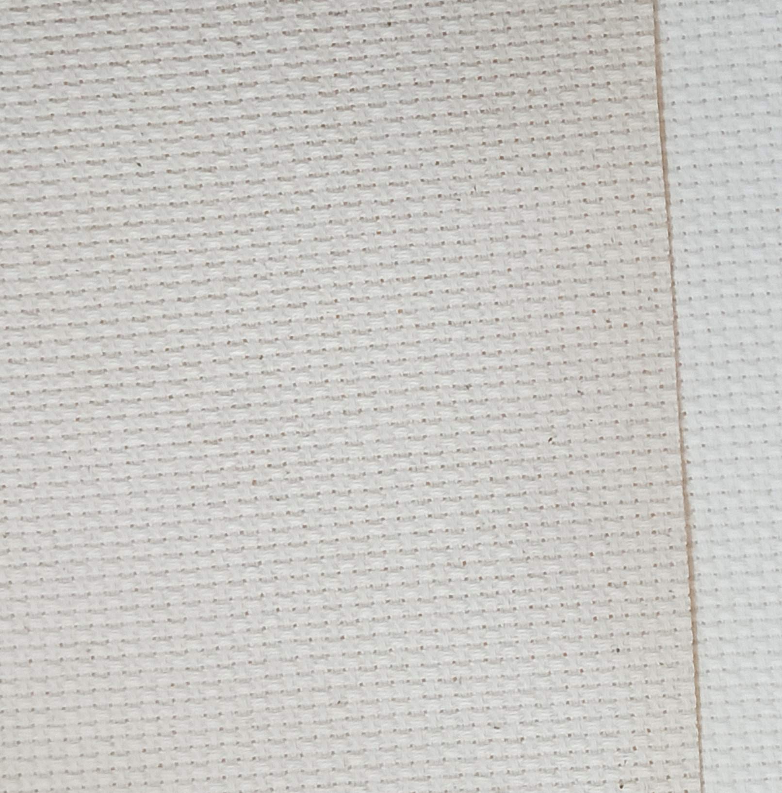 19" x 28" 14CT Counted Cotton Aida Cloth Cross Stitch Fabric (Natural-Ecru)