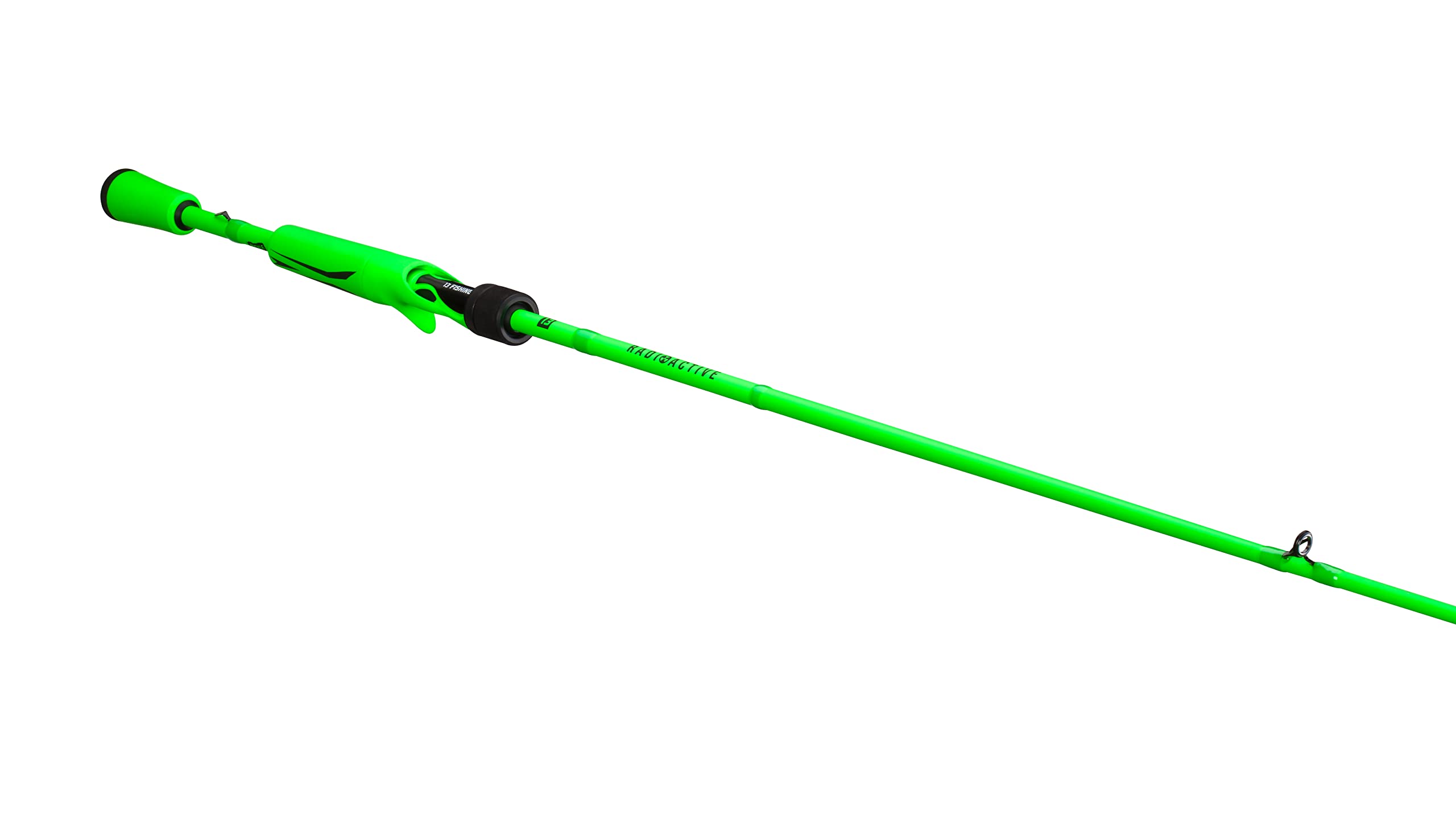 13 FISHING - Fate Radioactive Pickle - RPC71M, Pickle Green - 7'1" M Casting Rod