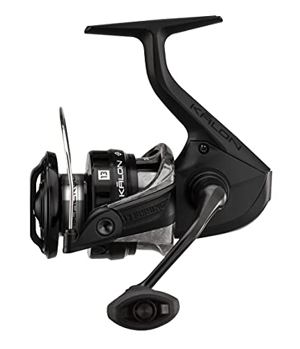 13 FISHING - Kalon O Blackout Spinning Reel - 5.2:1 Gear Ratio - 2.0 Size (Salt+Fresh) - KLO-5.2-2.0