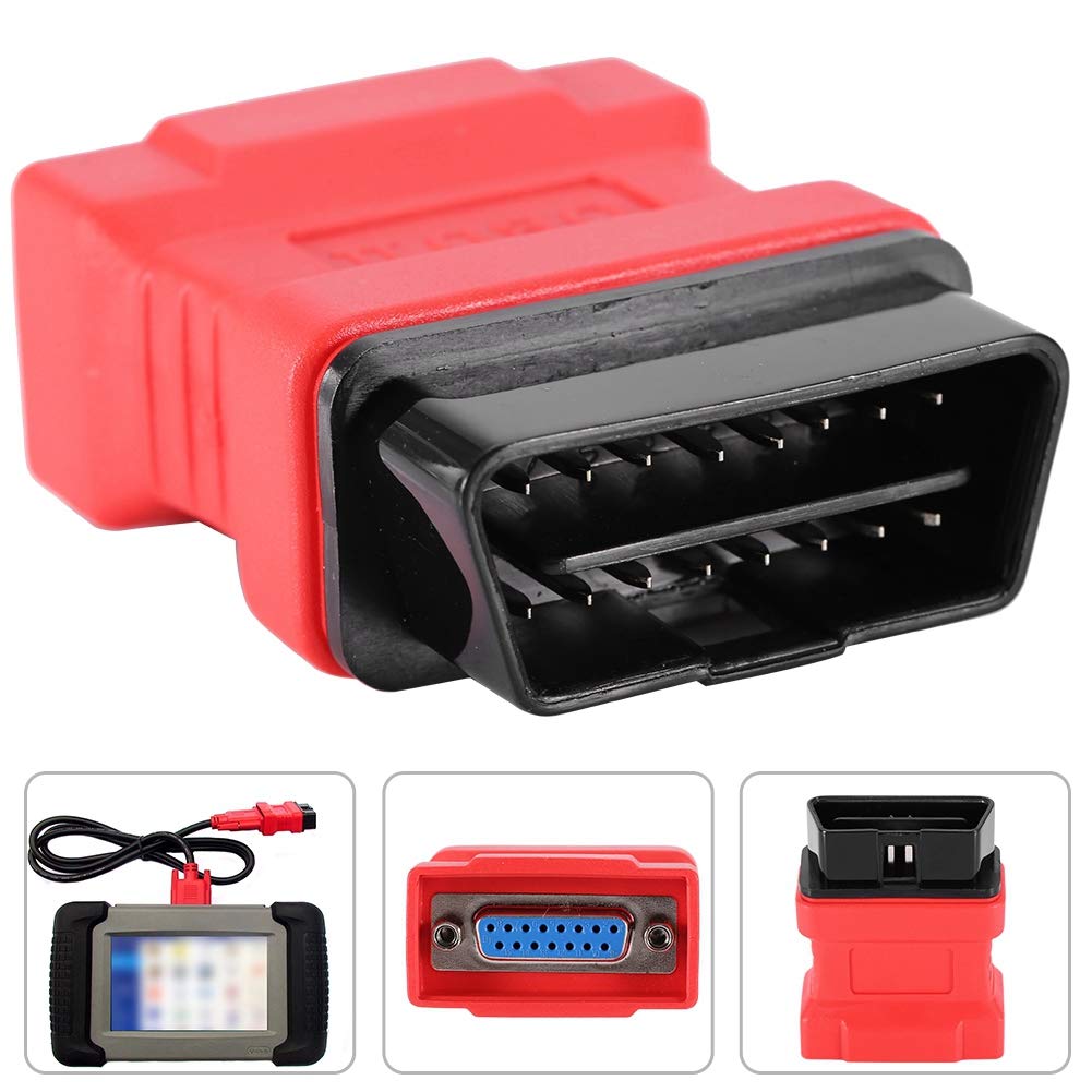 16 Pin Adapter Connector, OBD II 16 Pin Adapter Connector for Maxidas DS708 Scanner
