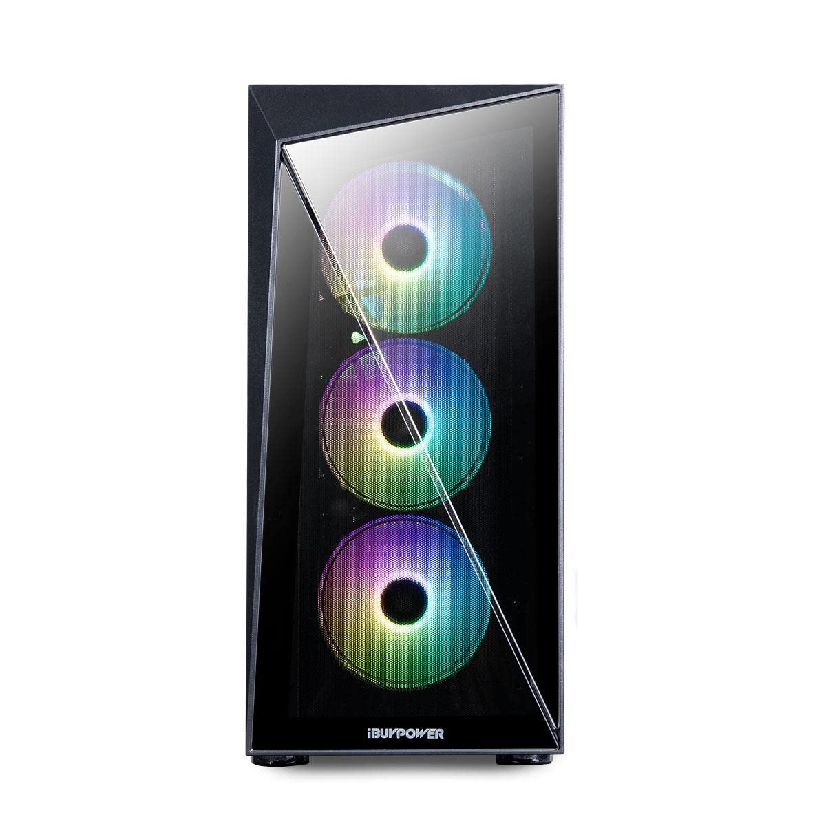 iBUYPOWER Pro Gaming PC Computer Desktop - SlateMR 1004 (Intel Core i3-10105F 3.7GHz, Nvidia GeForce GTX 1650 4 GB, 8GB DDR4, 480 GB SSD, RGB Fans, WiFi Ready, Windows 11 Home)