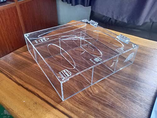 ABTIFFANY Ziplock Bag Storage Organizer, (ABT-1), 11.8x11.8x3