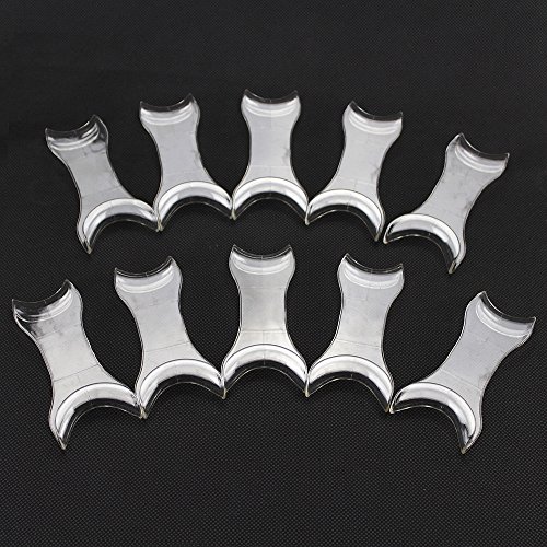 Airgoesin 10pcs Dental Double-Headed Autoclavable Intraoral Occlusal Photos Mouth Cheek Lip Retractor Opener