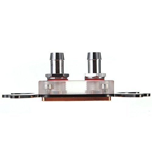 Aveks CPU Water Cooling Block Waterblock 50mm Copper Base Cool Inner Channel