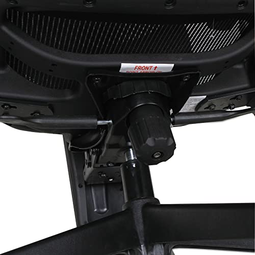 Alera Epoch Series All Mesh Multifunction Mid-Back Chair, Black
