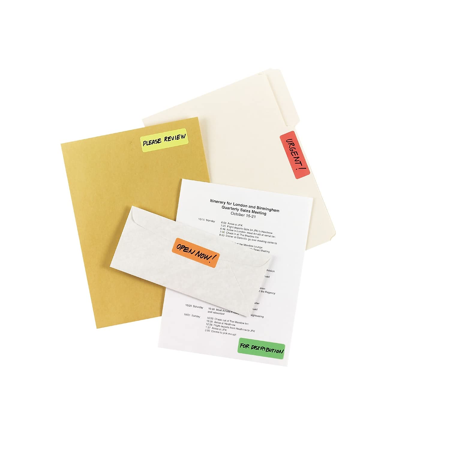 Avery 05481 Removable Color Code Laser Labels, 1-Inch x 3-Inch , Neon Colors, 200/Pack