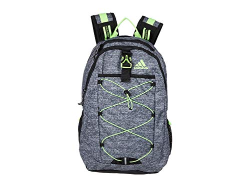 adidas Ultimate ID Backpack, Jersey Onix/Black/Signal Green, One Size