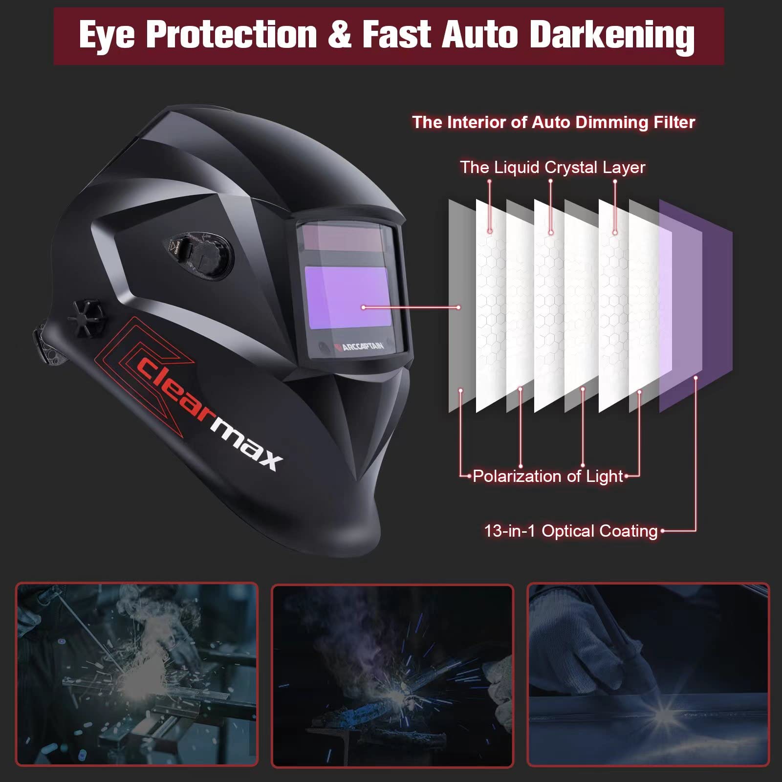 200A Welding Machine & Welding Helmet