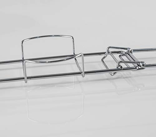 6 Pack Buffet Wire Rack Folding Chafing Stand Chrome Frame Serving Trays Food Warmer | Easy Foldable Collapsible for Storage & Reuse for Home Party, Wedding and Birthday Party Event Catering Supplies