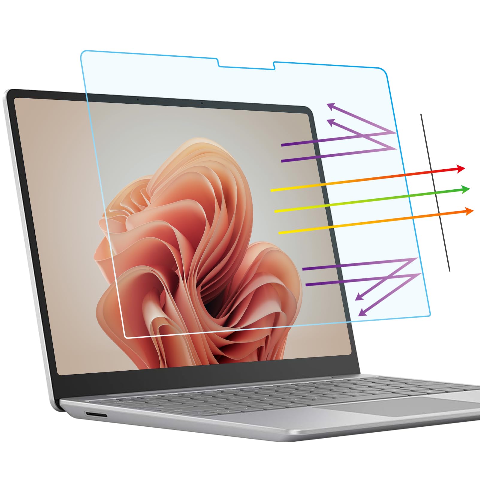 13.5 inch Anti-Blue Light Screen Protector for Microsoft Surface Laptop 5/4/3/2/1 13.5 inch Laptop, Anti-Glare Scratch-Resistant Blue Light Filter Compatible with Surface Laptop 5/4/3/2/1 13.5"