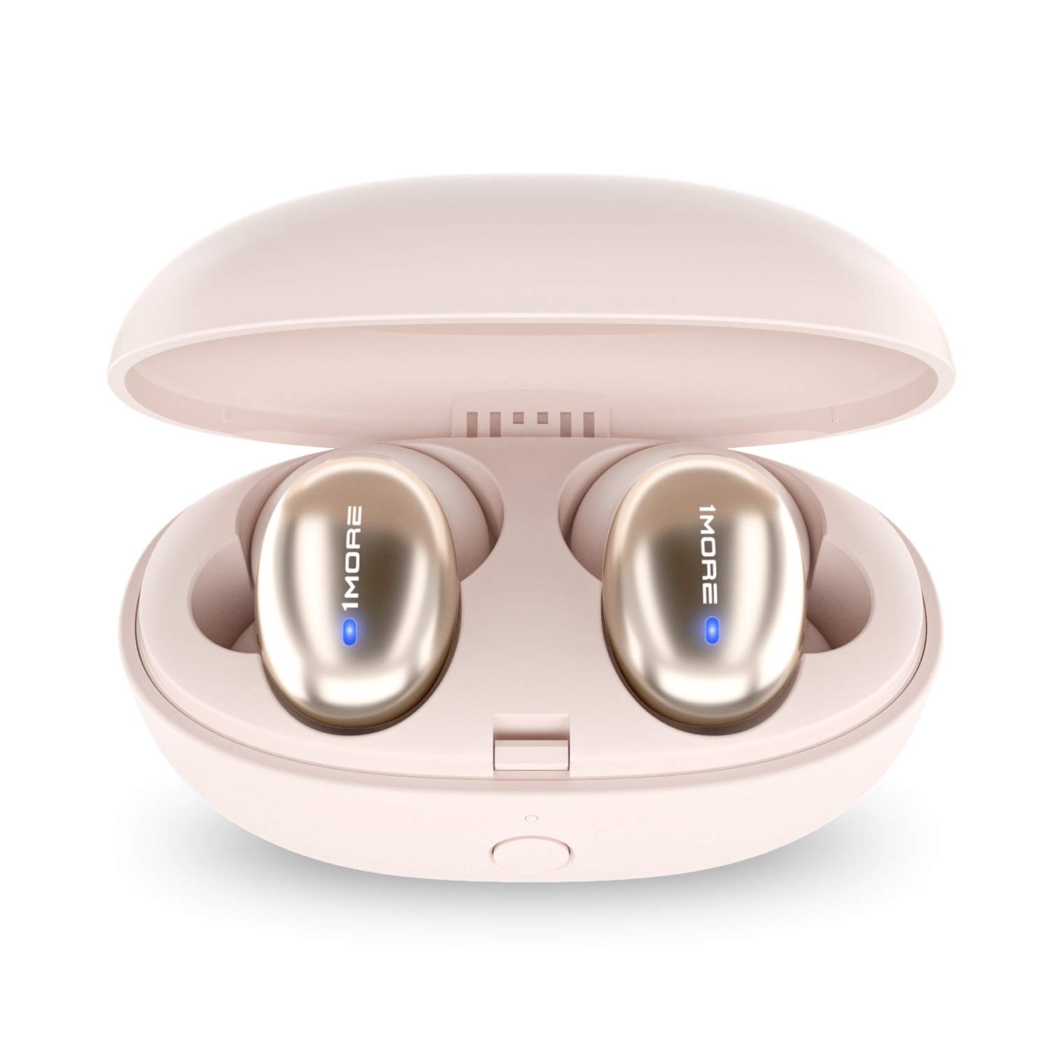 1MORE Stylish True Wireless in-Ear Headphones - Bluetooth - 6.5 Hours of Battery - 15-Minute Quick Charge for 3 Hours of Use – Portable Charging Headphone Case Included - True Wireless Earphones