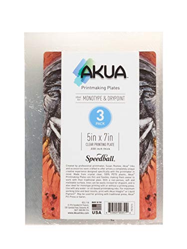 Akua Printmaking Plate, Clear