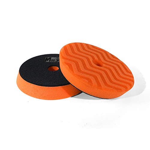 Maxshine AIO One-Step 5â Hook & Loop Polishing Foam Pad â All in One Single-Step Paint Corrections, Compatible with DA and Rotary Polishers