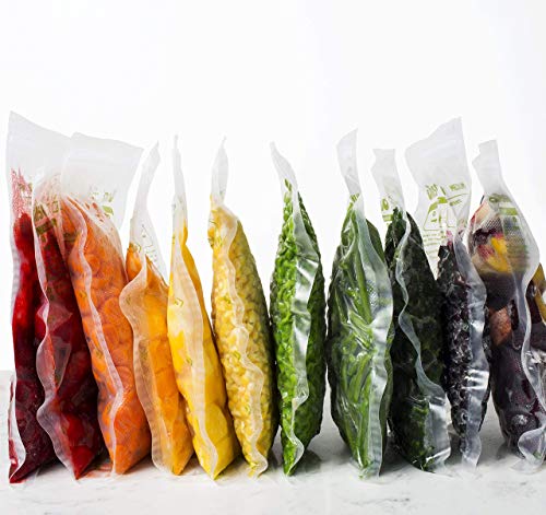 Oliso Pro VAC-SNAP Bags for Oliso Vacuum Sealers (28 Medium 1 Quart Bags, 20 Large 1 Gallon Bags, 6 Jumbo 2 Gallon Bags)