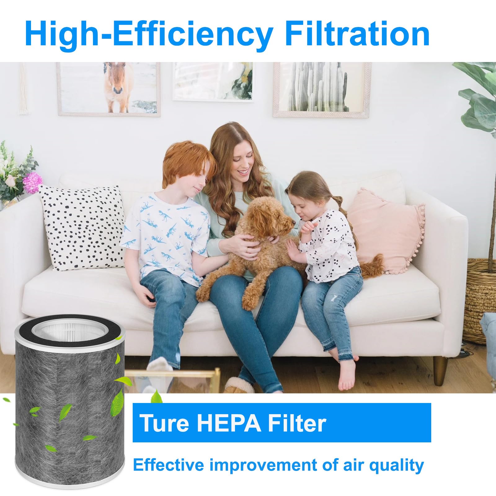1PACK HP202 Filter Replacement Compatible with shark HP201,HP202,HP301,HP302,HC501,HC502 Air Purifier Filter,HC501 Replacement Filter Parts coding Part HE2FKBASMB, HE2FKBAS, HE2FKPET, HE2FKPRO(1PACK)