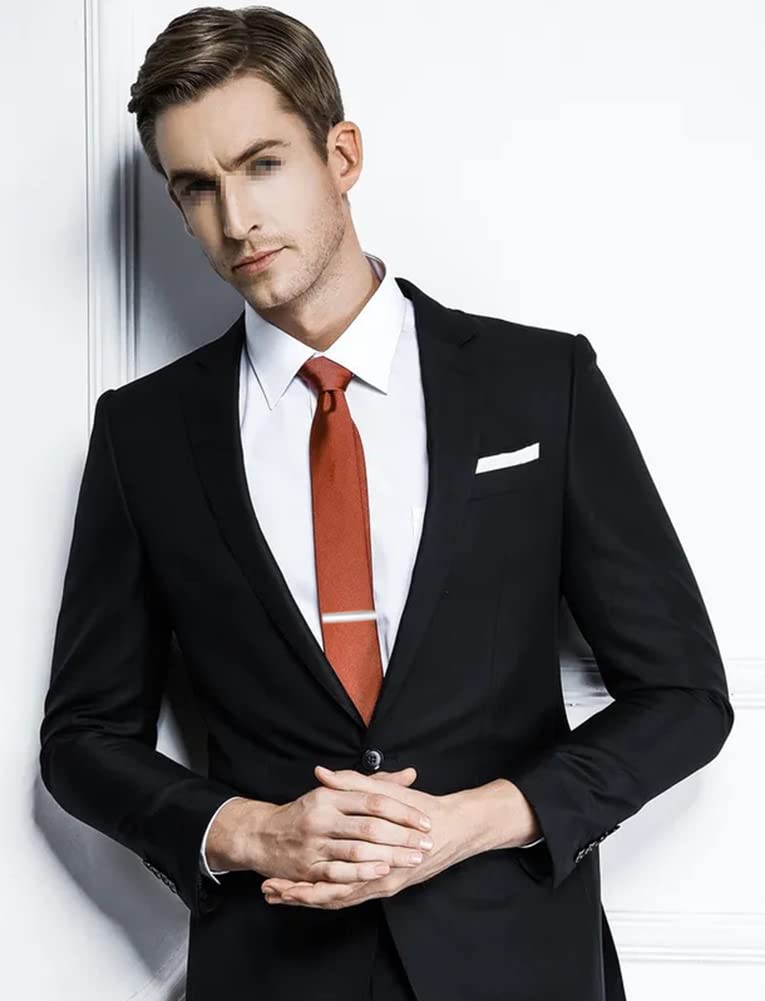 1Pcs Silver Stainless Steel Men's Tie Clip Necktie Pinch Clasp