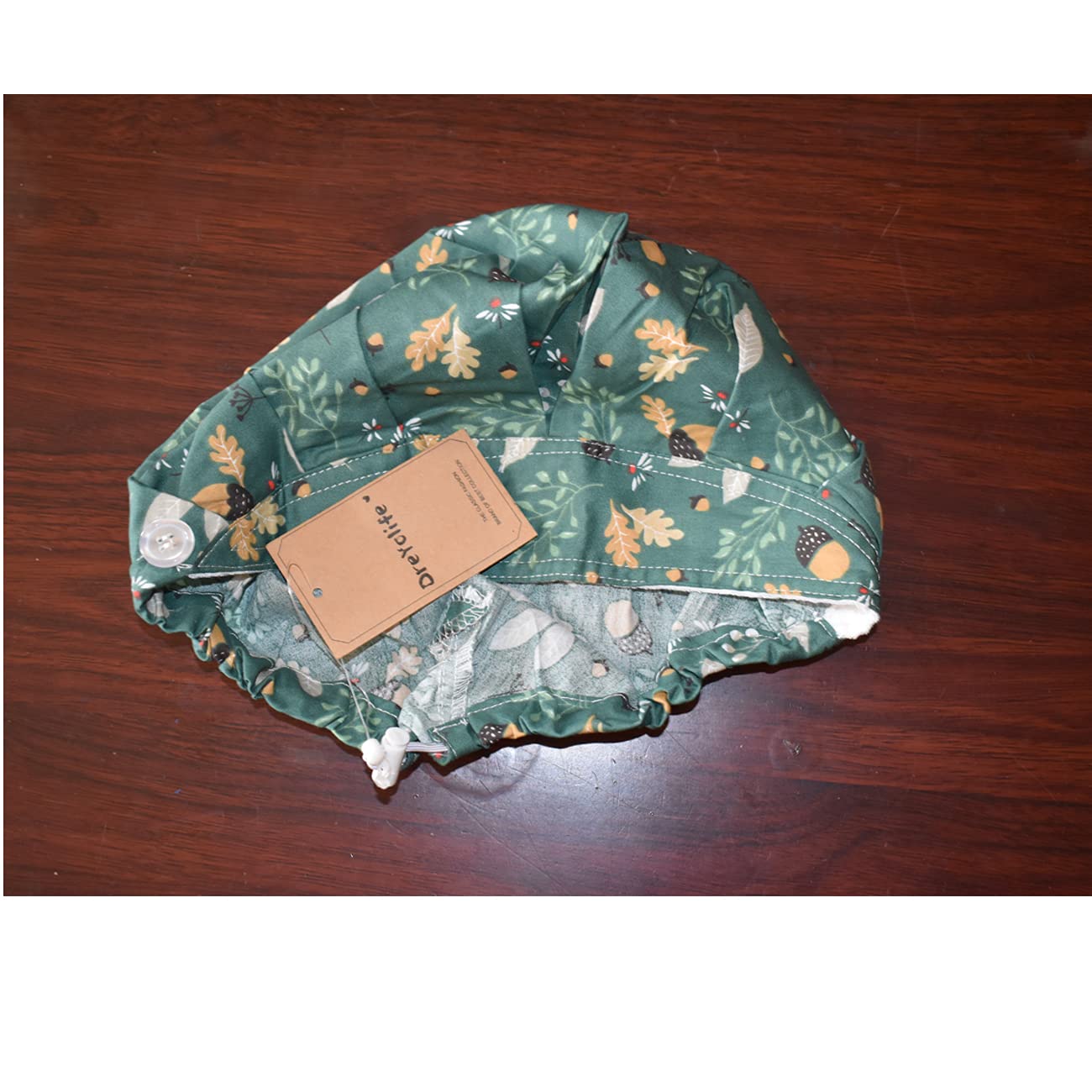 DREYOLIFE 3 Piece Bouffant Hats Cotton Sweatband Value Set