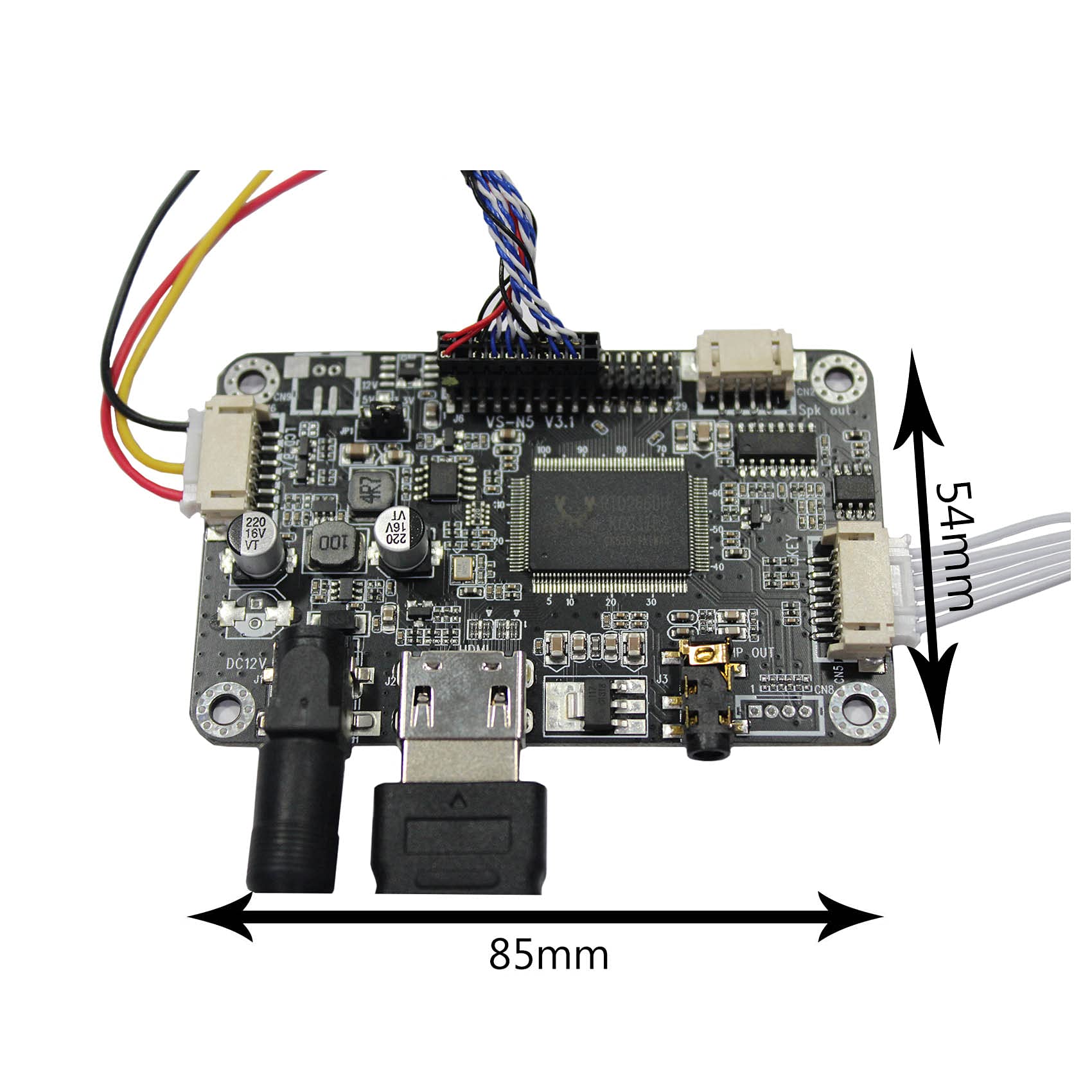 VSDISPLAY 15" 15 Inch 1280X720 LCD Screen M150EW01 V0 with HD-MI Audio LCD Controller Board
