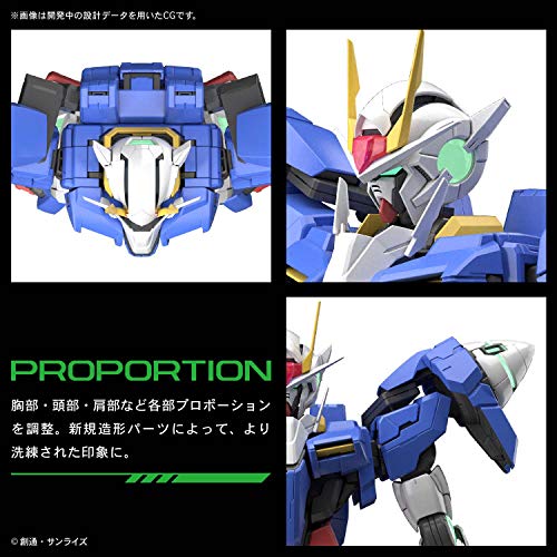 Bandai Hobby PG 00 Gundam Seven Sword/G Gundam 00" 1/60, White, Model Number: -
