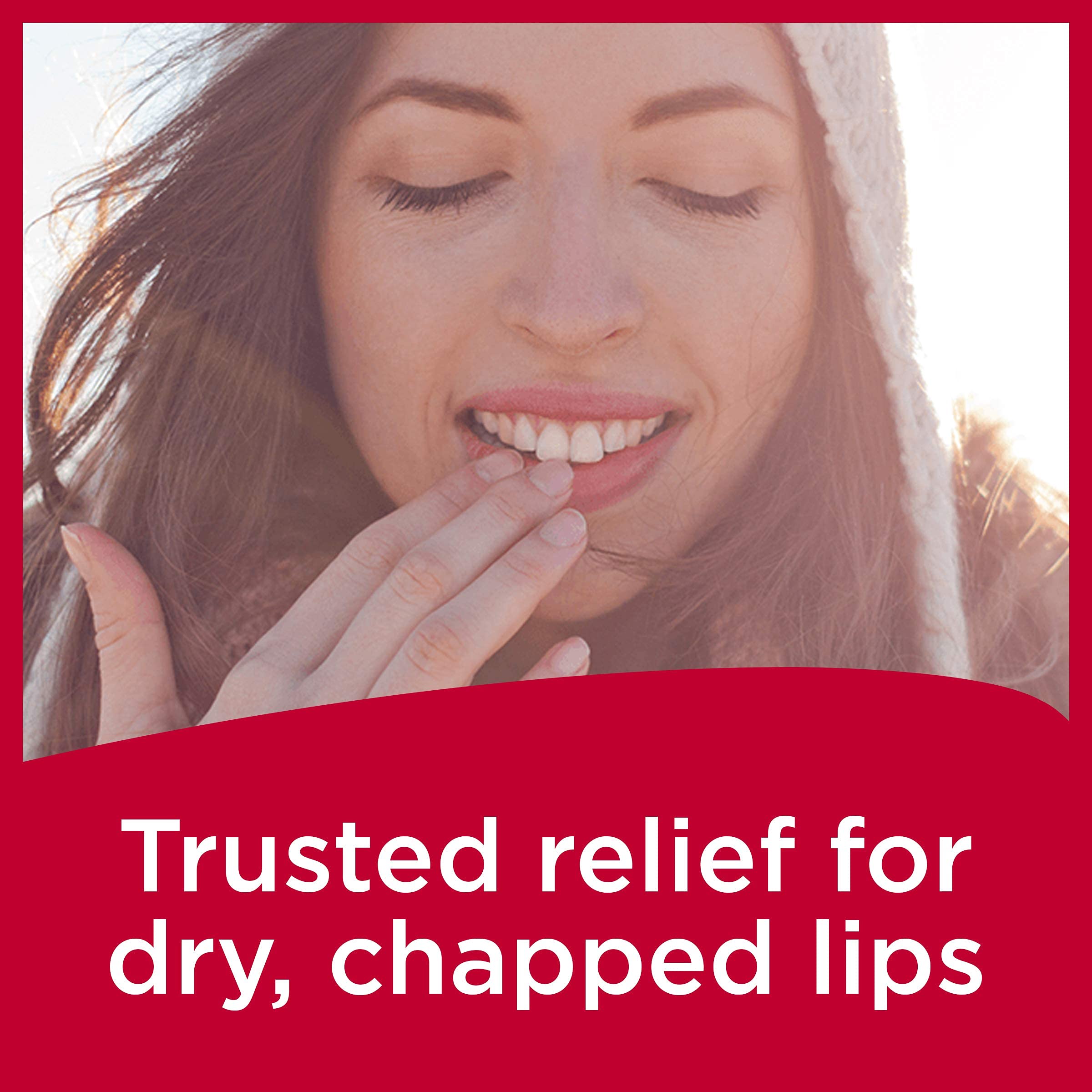 Carmex Medicated Lip Balm Sticks, Lip Moisturizer for Dry, Chapped Lips, 0.15oz, 3 Count (2 Packs) plus 1 Count Carmex Lip Balm Tube, 0.35oz