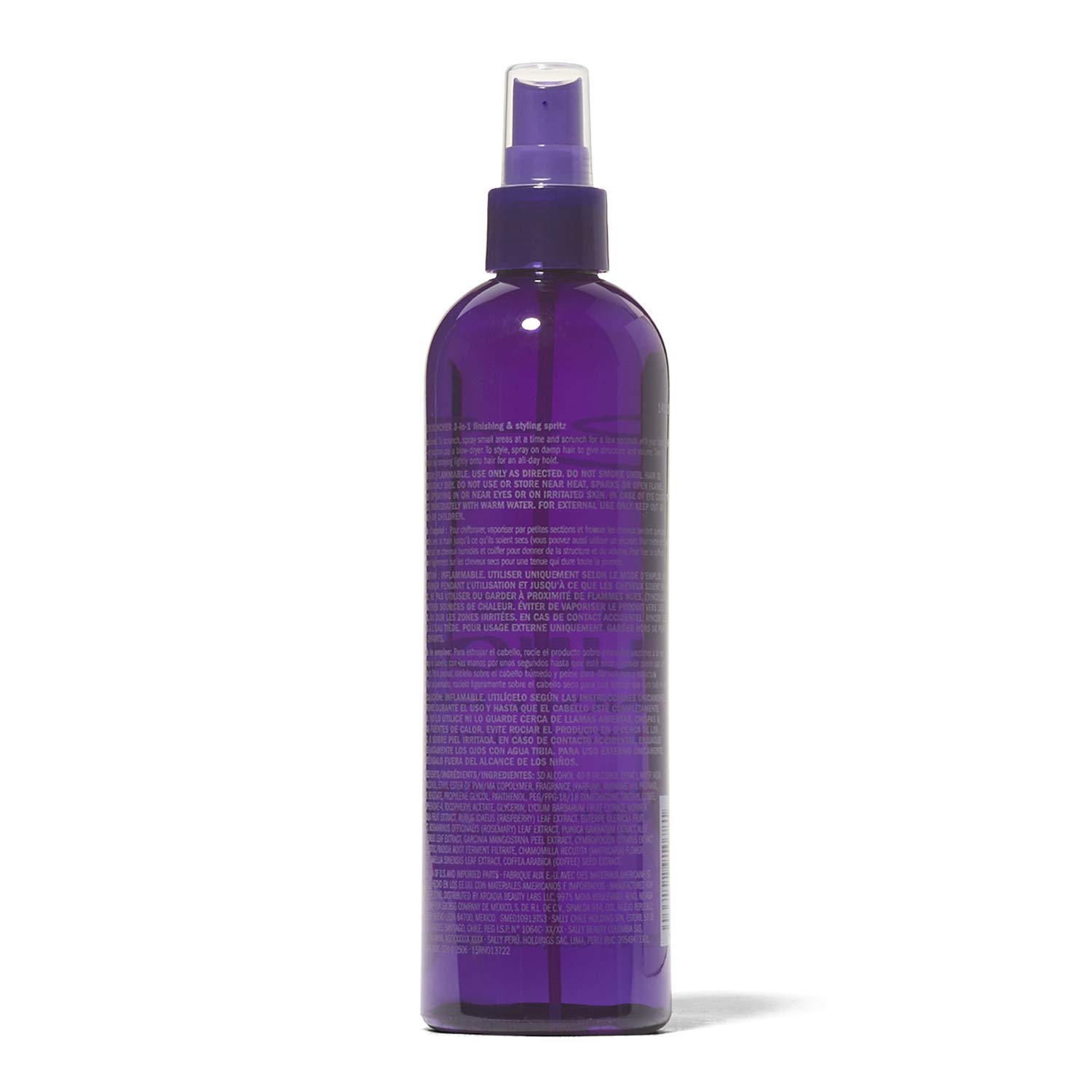Beyond the Zone The Scruncher 3-in-1 Spray, Defines curls and waves, Natural Organic Extracts, 12 Oz