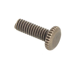 B&P Lamp® 8/32 Antique Brass Finish Thumbhead Screws, 3/4" Length