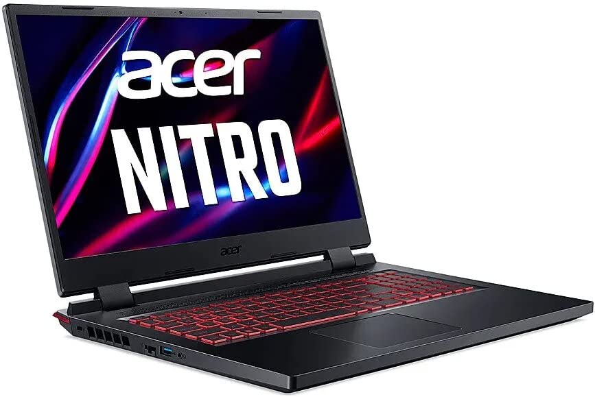 Acer 2022 Nitro 5 17.3" FHD IPS 144Hz Gaming Laptop Core i5 12500H(Beats i7-11800H) NVIDIA RTX 3050 TGP 95W Thunderbolt 4 Intel Killer Ethernet w/Mouse Pad (8GB RAM | 512GB PCIe SSD)