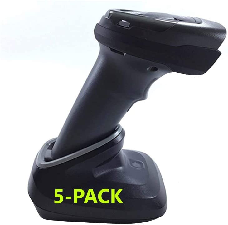 Zebra DS2278 Series Cordless Handheld Standard Range Area Imager Kit with Presentation Cradle and USB Kit, Black, 5 Pack