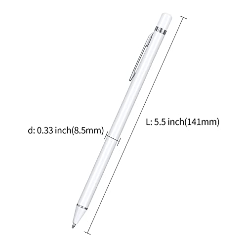 ChaoQ Ballpoint Pen, Metal Pens (3-Pack), for Gift, Business, Office, 1.0mm Medium Point (Black Ink), with 6 Replaceable Refills (Black, White, Champagne)