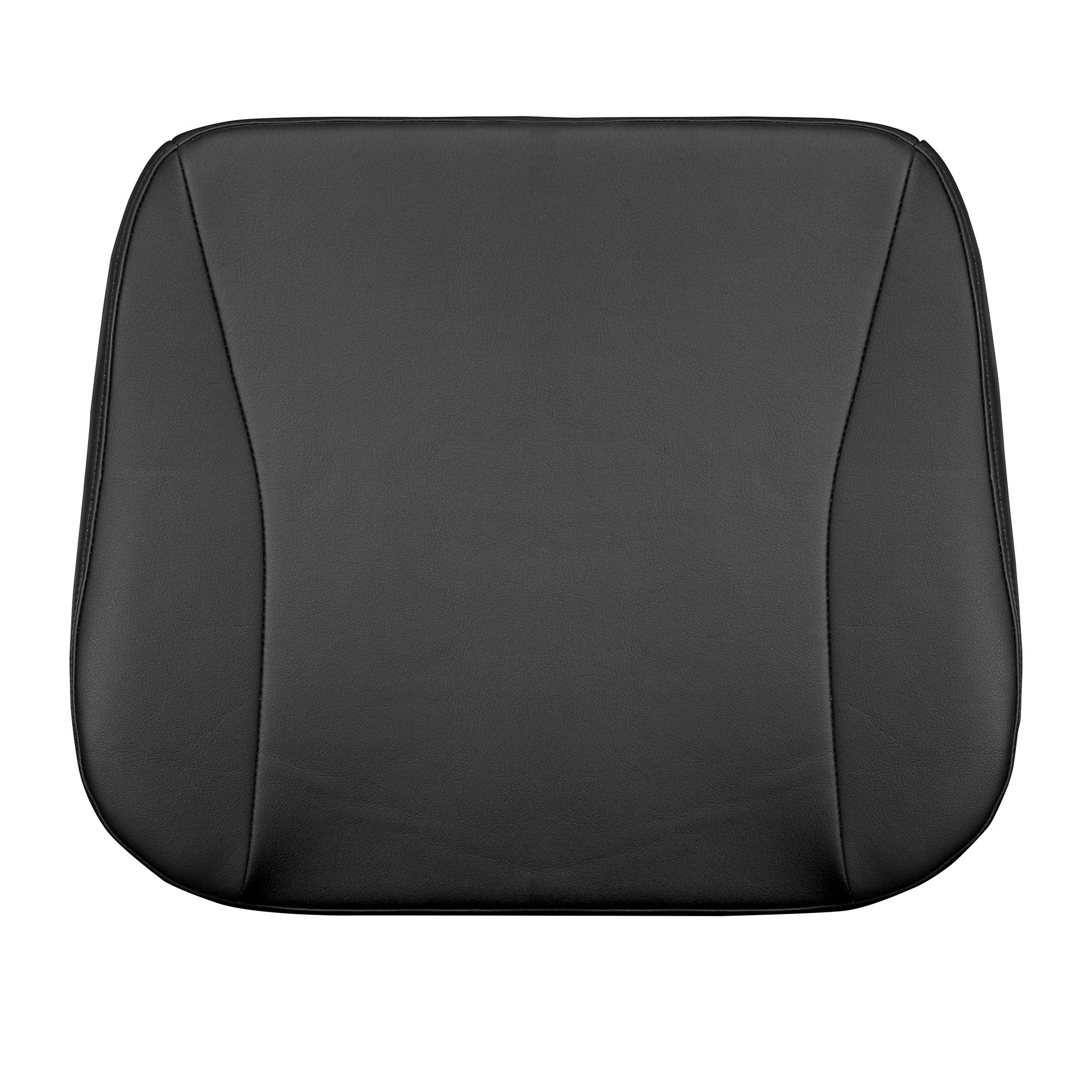 AKRacing Footstool with PU Leather, Height Adjustable with Wheels, Ottoman Foot Rest for Office and Gaming Chairs - PC; Mac; Linux, Black, (AK-Stool-BK)