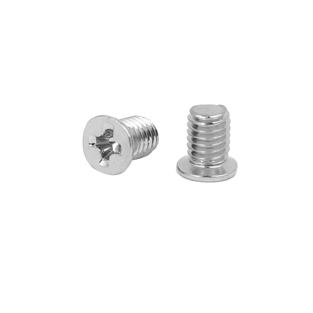 Aexit Computer PC Screws & Bolts Case 2.5" HDD Flat Phillips Head Hard Drive Screw Machine Screws M3x4.8mm 300pcs