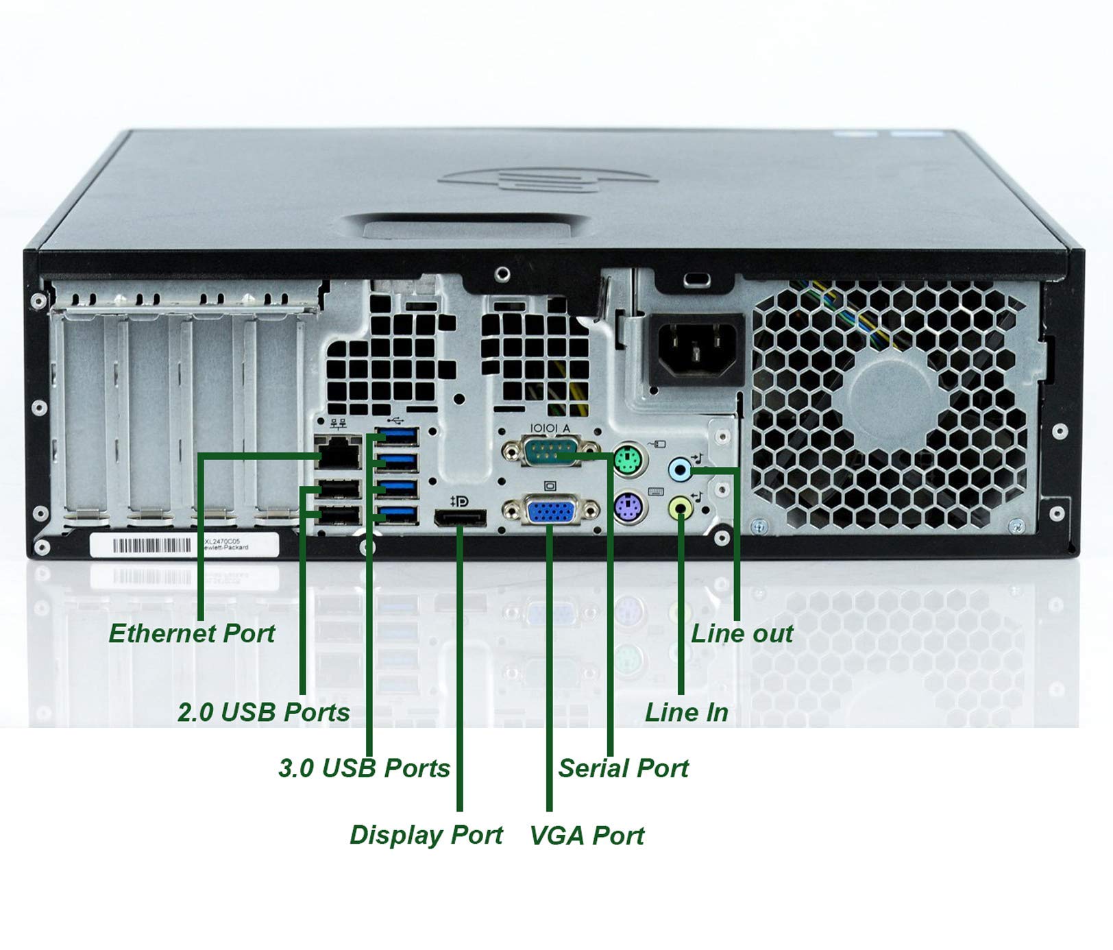 HP Elite 6300 Small Form Computer Desktop PC, Intel Core i5 3.2GHz Proccessor, 16GB Ram, 512GB M.2 SSD, WiFi & Bluetooth, Wireless Keyboard Mouse, 19 FHD Monitor, Windows 10 Pro (Renewed)