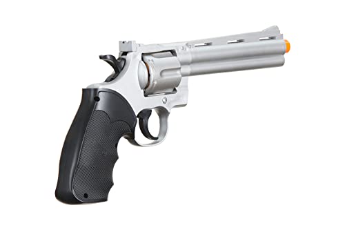Airsoft 36S Spring Revolver Low Powered Airsoft Pistol Durable Plastic - Silver